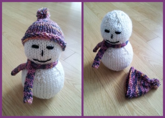 Frosty the Snowman, Korean Style! Knitted Snowman Toy « knitting nandu ...